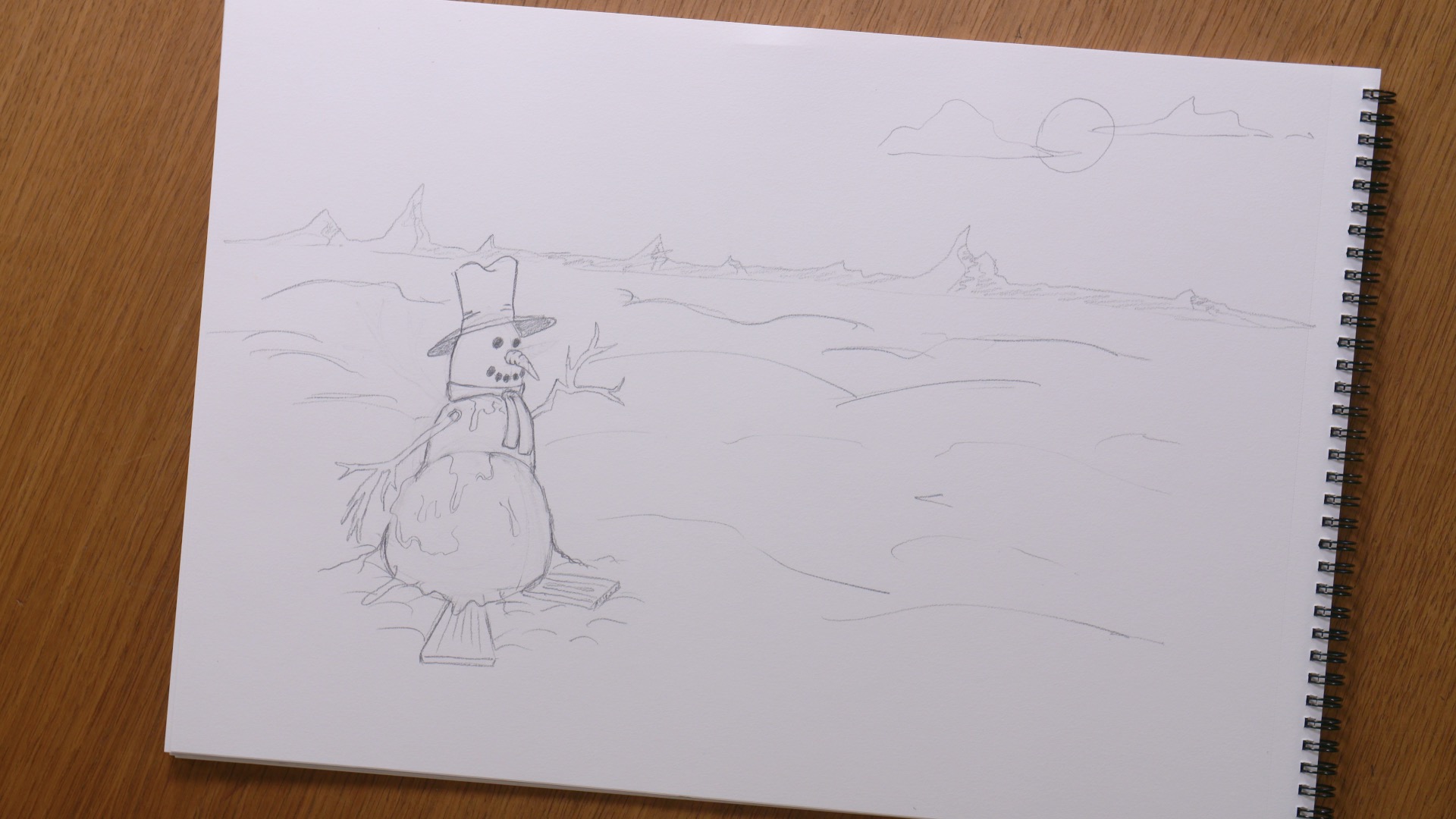 Dessiner un bonhomme de neige - Museum TV