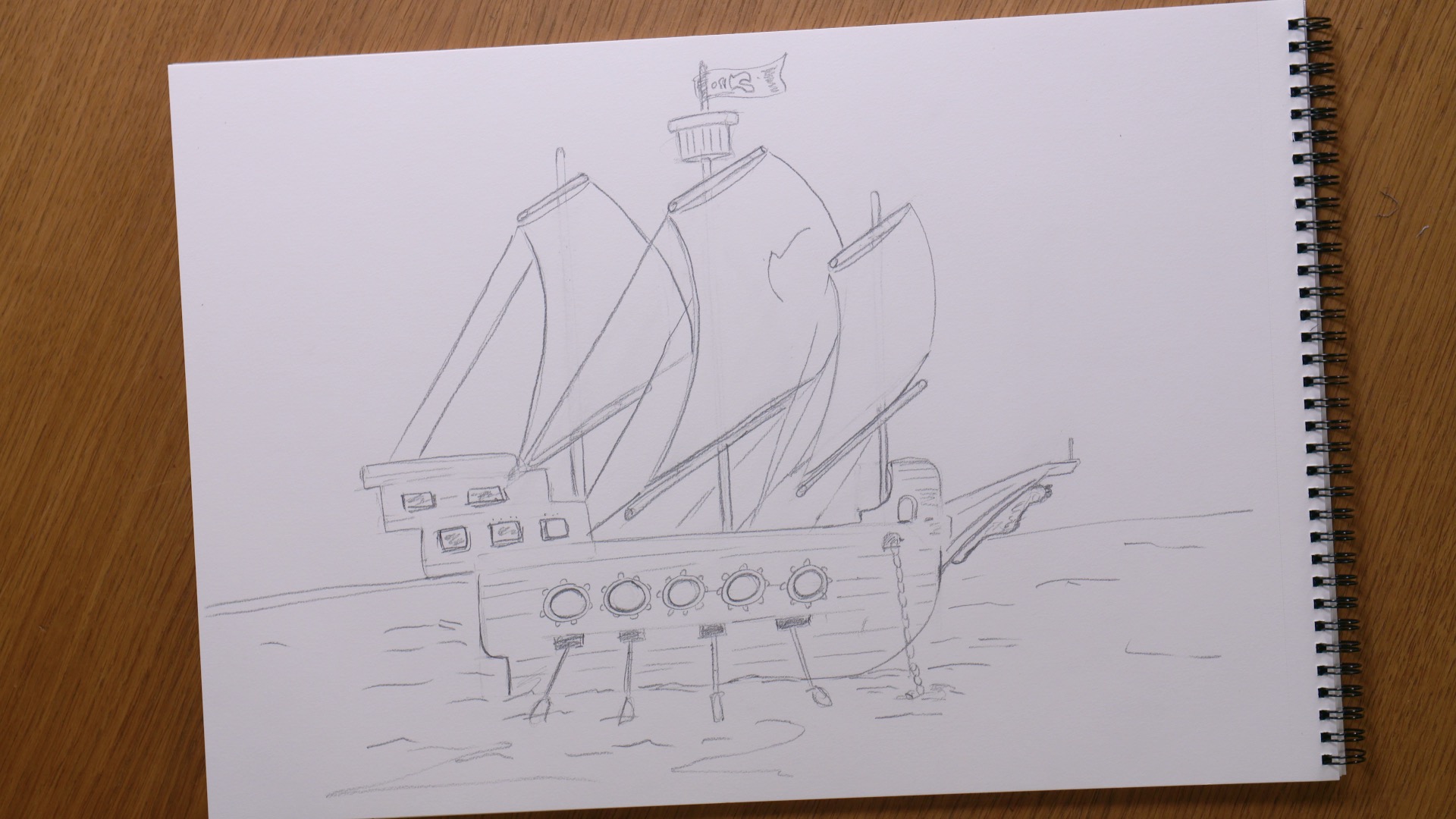 Dessiner un galion - Museum TV