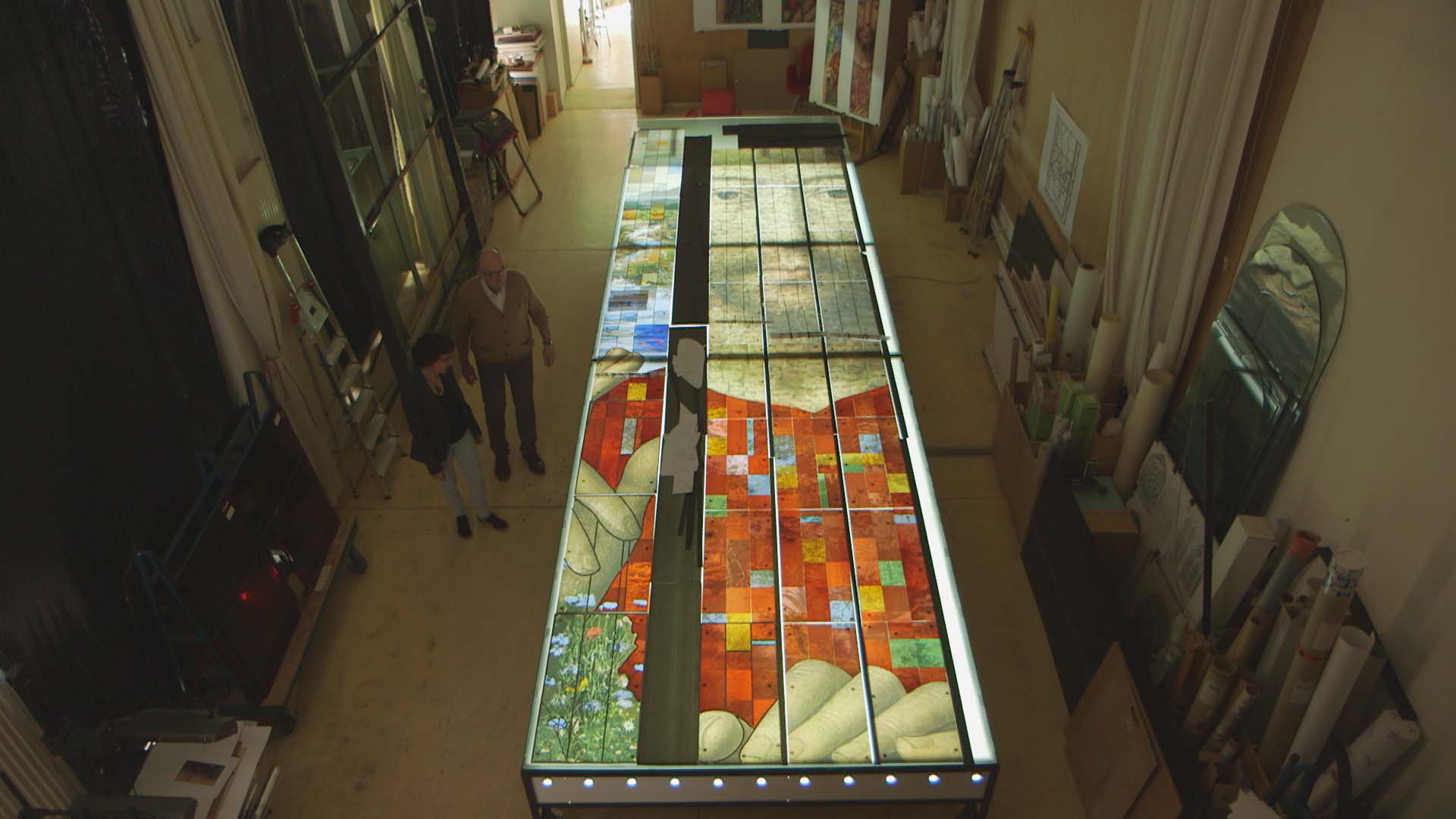 A stained glass window for 1000 years - Museum TV
