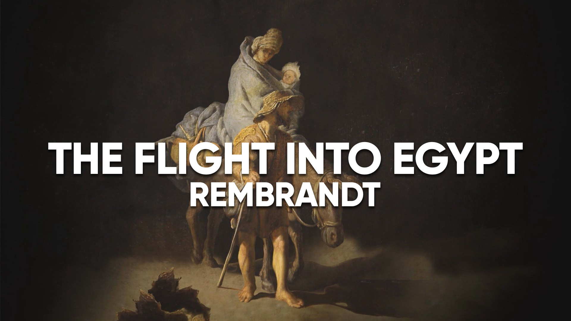 The Flight Into Egypt - Rembrandt - Museum TV